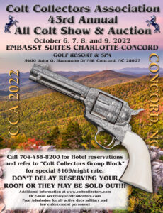2022 All Colt Show - Colt Collectors Association